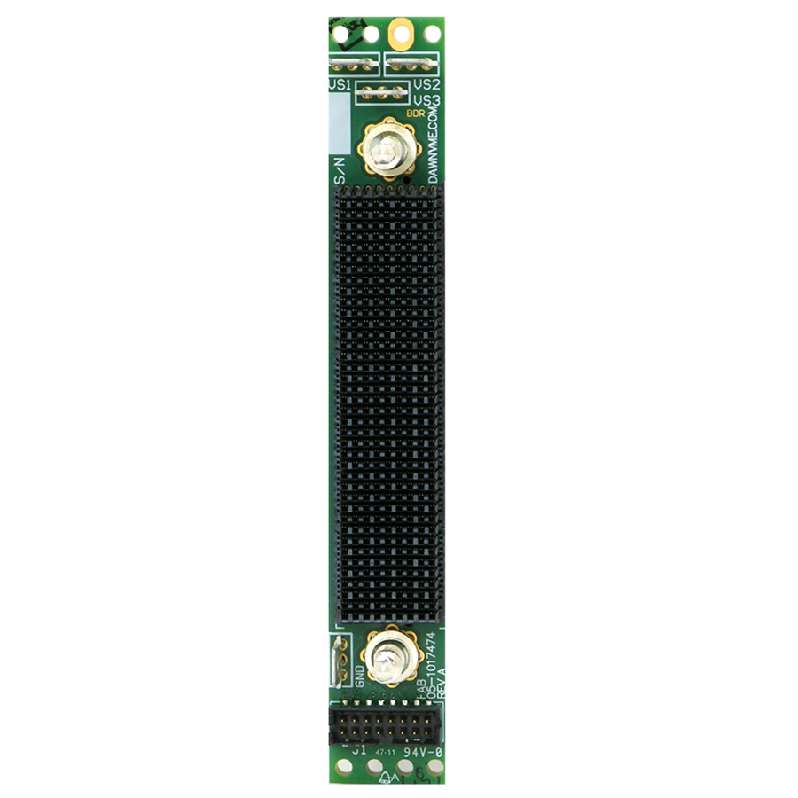 VPX-7997 3U VITA 65 Single Slot Backplane - Dawn VME Products